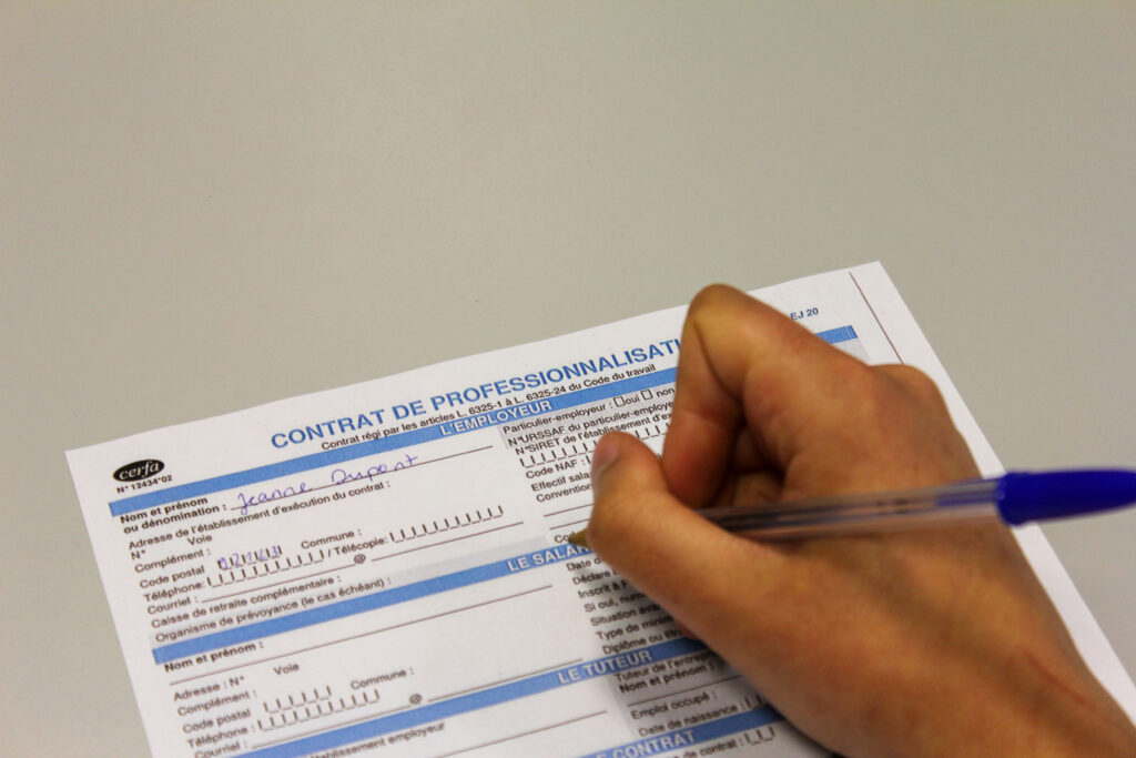 Contrat de professionnalisation - Master CAWEB